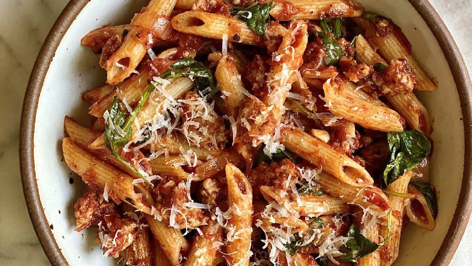 Not eating pasta to gain weight So try healthy pasta