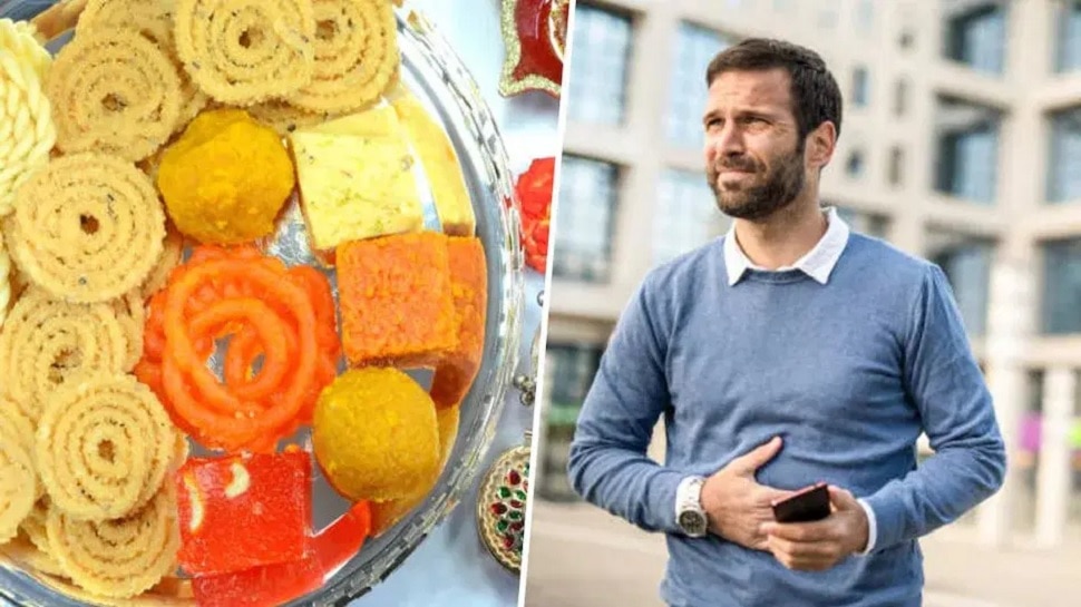 eating-oily-food-during-the-festival-causing-bloating-and-constipation ...