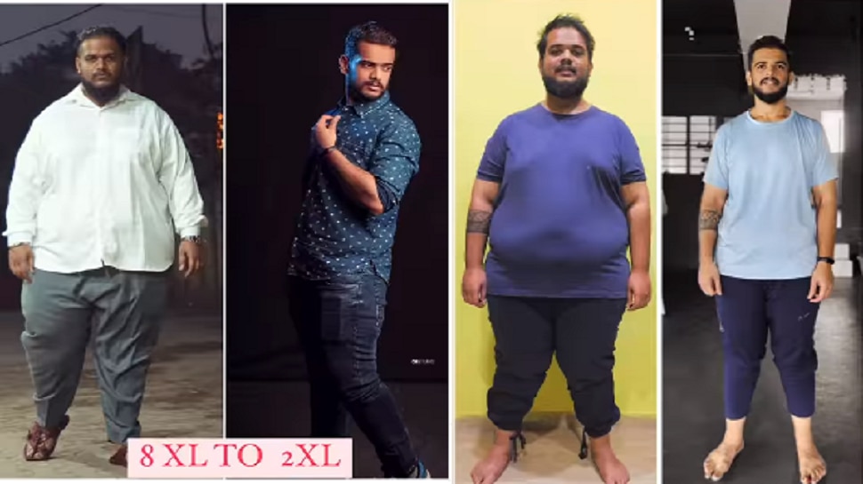 Kolhapur boy lost 112 kg weight see what is the secret