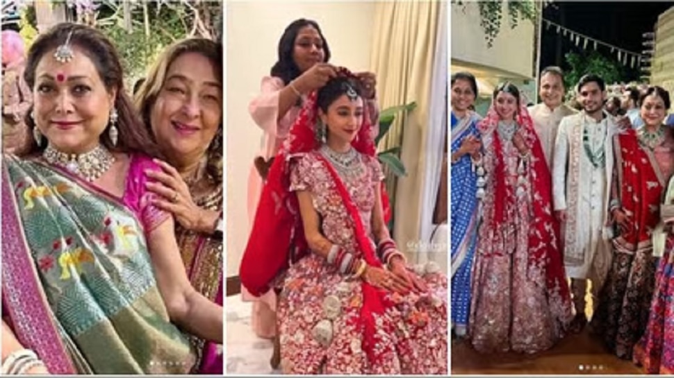 Tina Ambani Jai Anmol Ambani-Khrisha Shah Wedding Inside Pics nmp Tina Ambani Jai Anmol Ambani-Khrisha Shah Wedding Inside Pics nmp