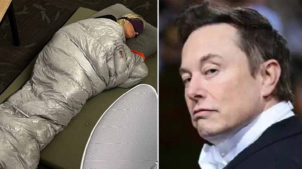 twitter employees sleep in office due to work pressure photo viral