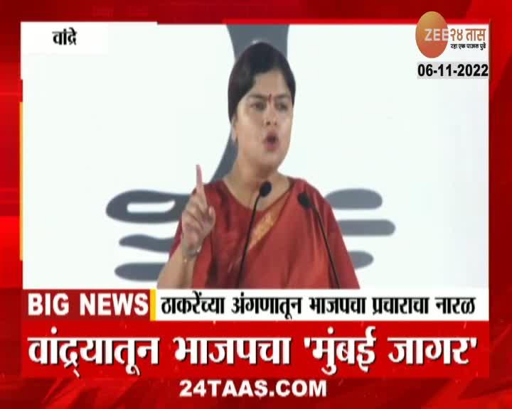 Poonam Mahajan at Matoshri | "25 वर्षे सत्तेत तुम्ही काय केलं ...