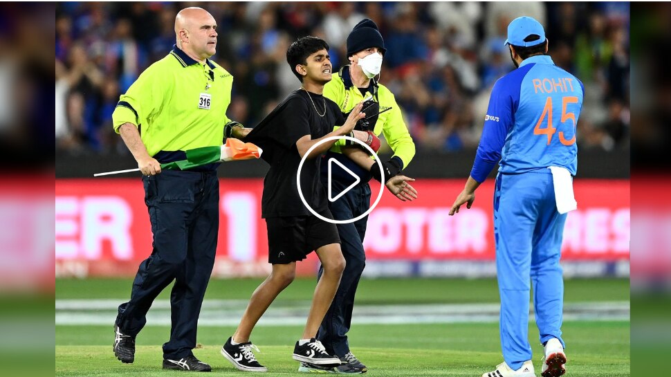 Rohit Sharma heart winning gesture for his fan when he reacherd the ...