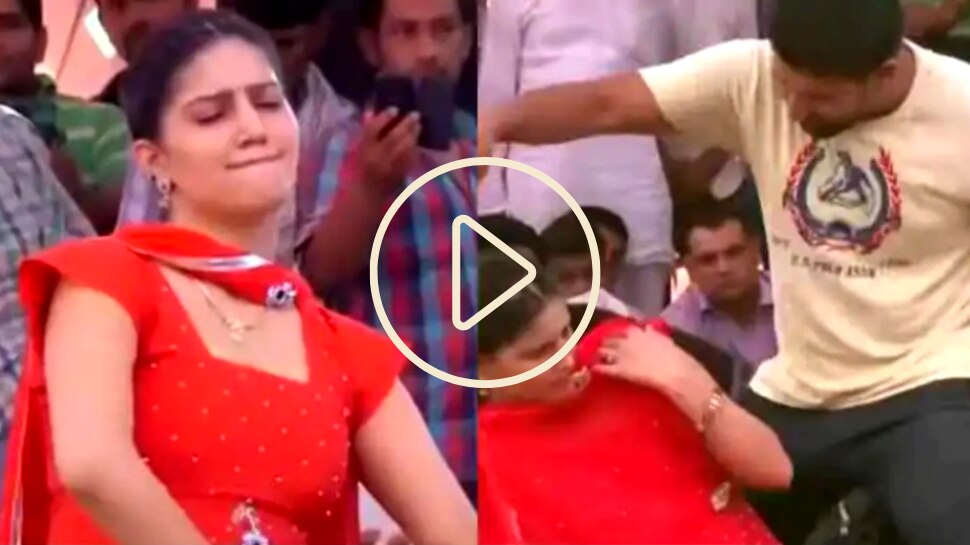 Desi Girl Sapna Choudhary Misbehaving On The Stage Girl Of Haryana