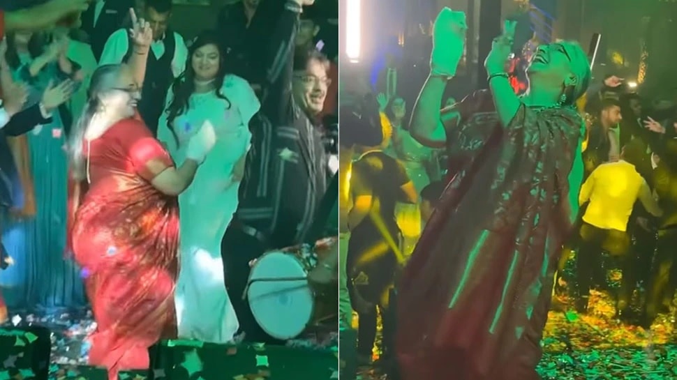 old woman dadi wedding dance viral on social media watch video