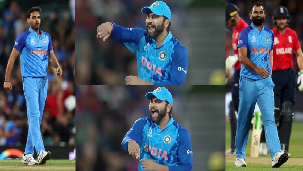 Rohit Sharma angry on Shami Bhuvi negligence in the LIVE match VIDEO viral