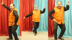 dabbu uncle dance in govinda song video News in Marathi, dabbu uncle ...