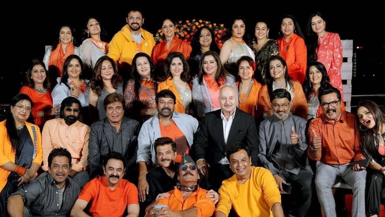 south and bollywood stars get together party at Jackie shroff house