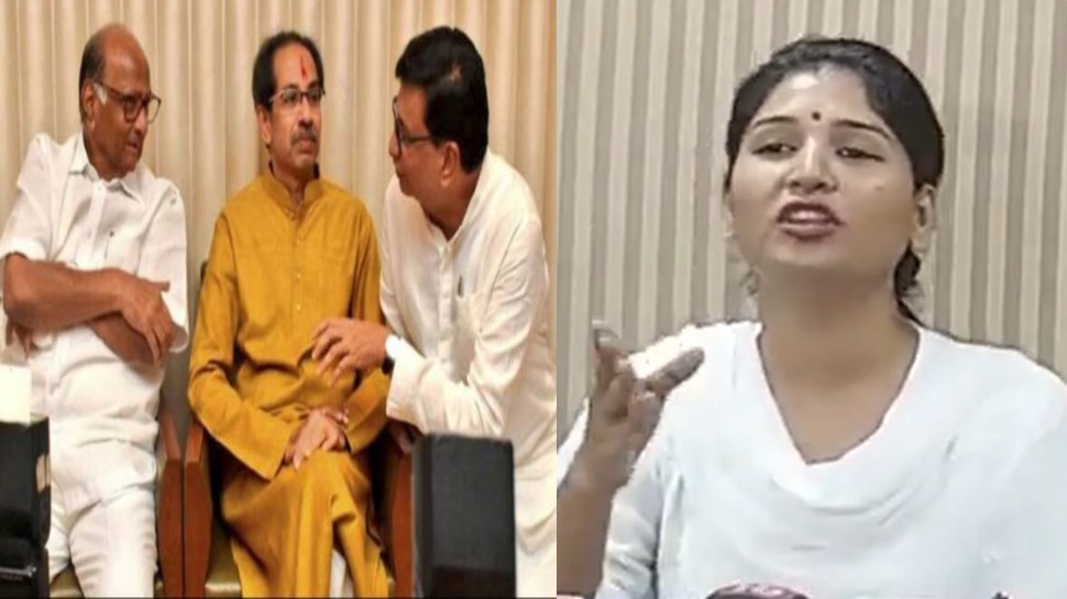 Maha Vikas Aghadi government fell due to curse of a woman says Karuna Munde