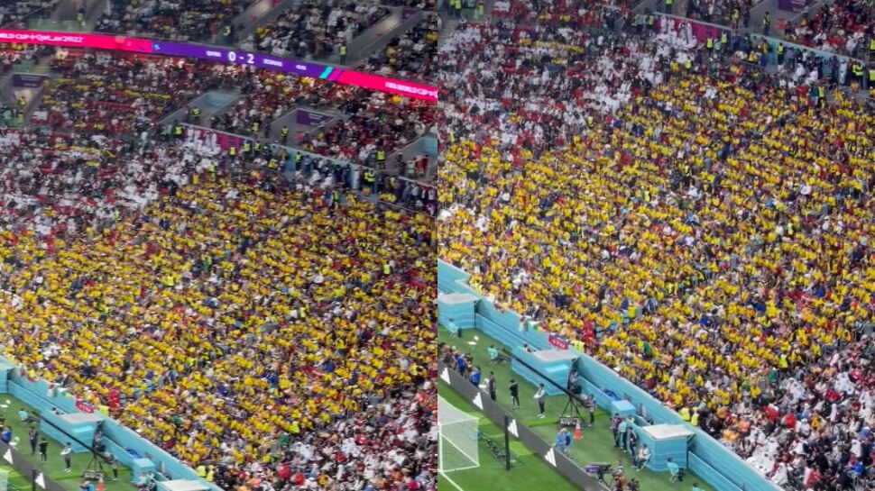 Fans upset with the rules of FIFA World Cup started shouting in the ...