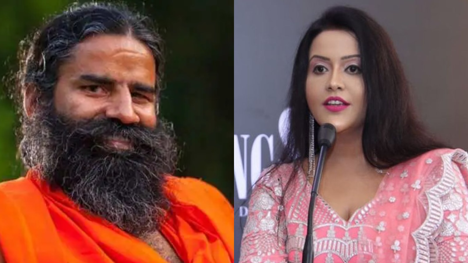 Amrita Fadnavis will not be old for 100 years Why did Ramdev Baba ...