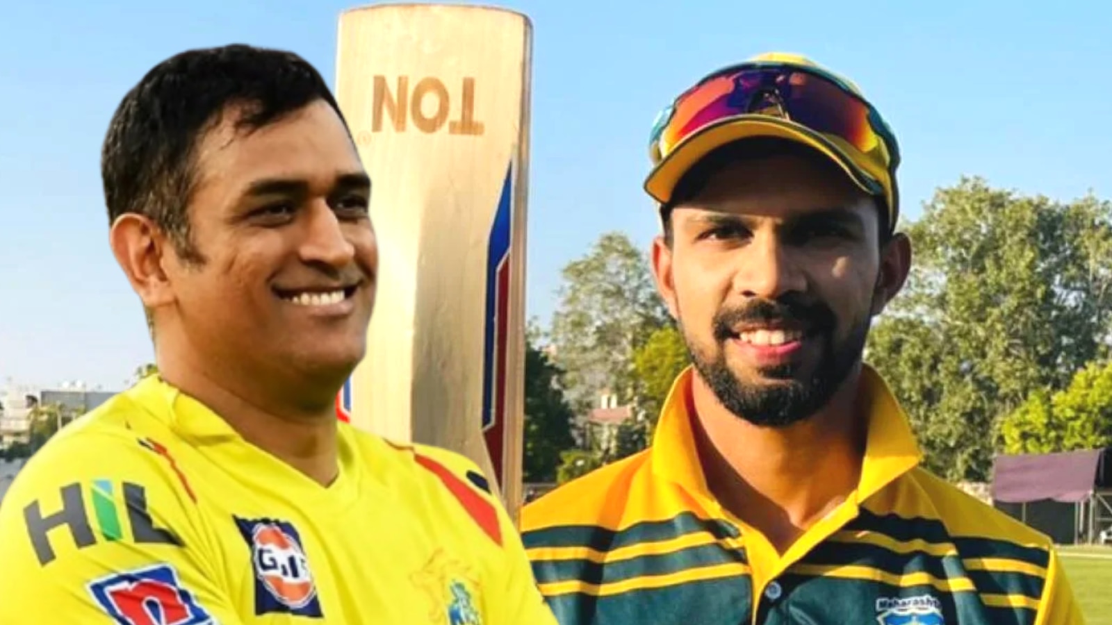 Ruturaj gaikwad on ms dhoni csk captain hit 7 six one over latets marathi sport news