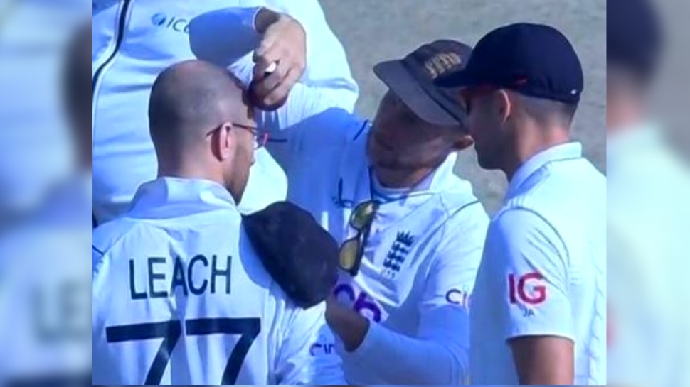 Watch Root hilariously shines ball off Leachs head in absolutely ...