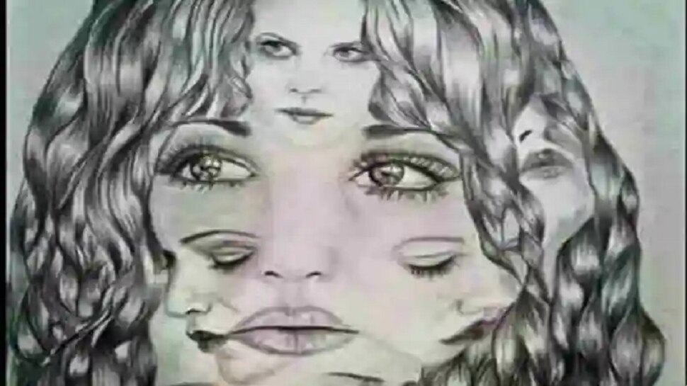 optical illusion find 7 faces in this photo you have 30 seconds mind ...