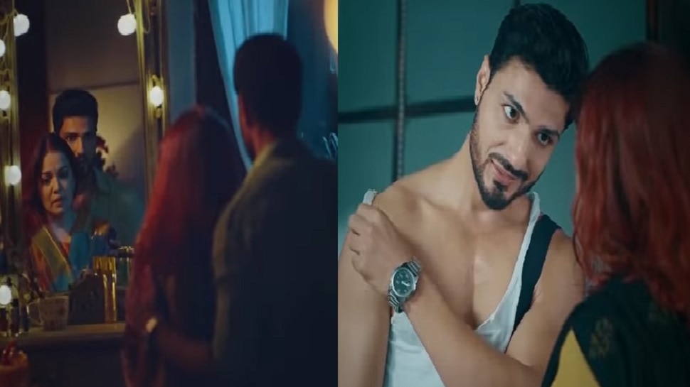 Shilpa Tulsakar romance with younger actor A glimpse of an intimate scene was seen in the ...