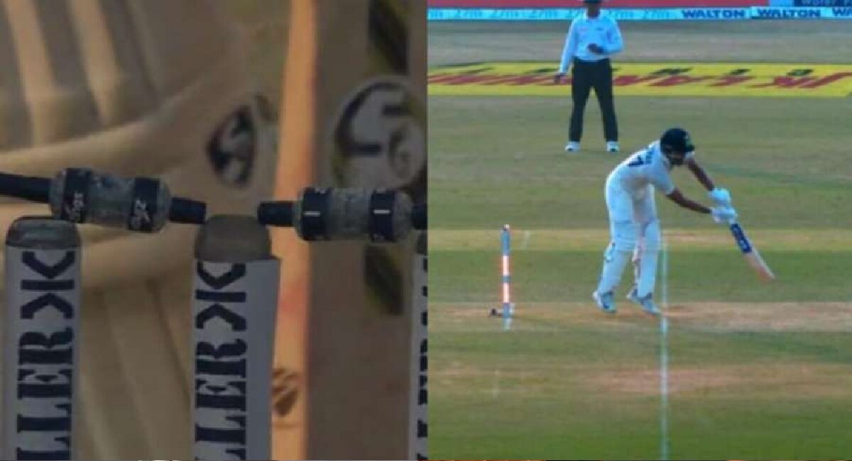 Clean bowled Shreyas Iyer was not given OUT by the umpire Watch viral video