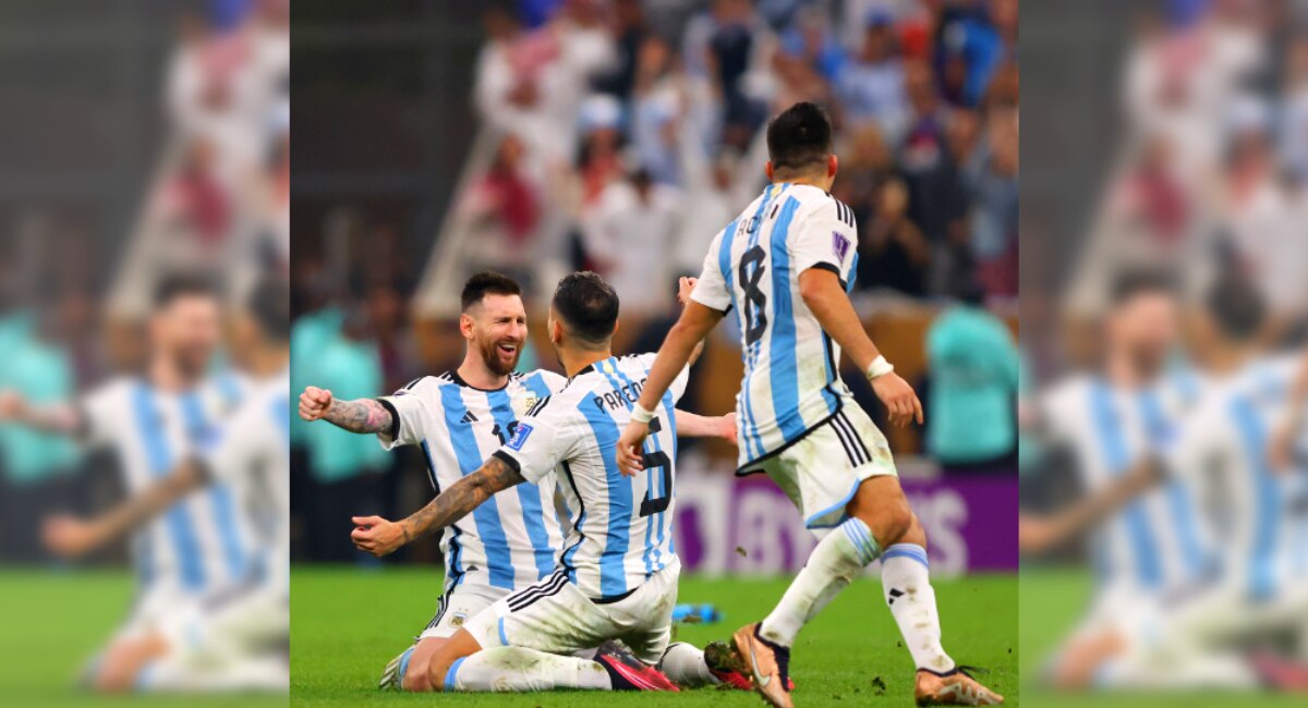 Lionel Messi Reaction after FIFA World Cup final win watchVideo marathi news
