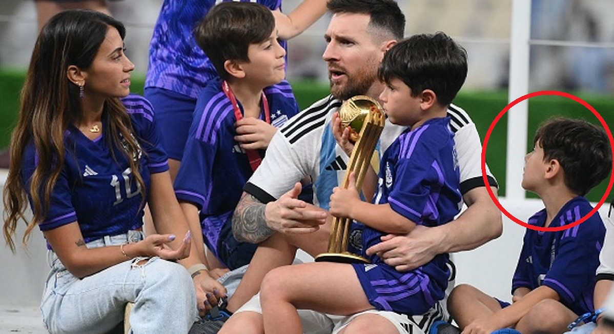 Lionel Messi ignore ciro messi after fifa world cup win celebration ...
