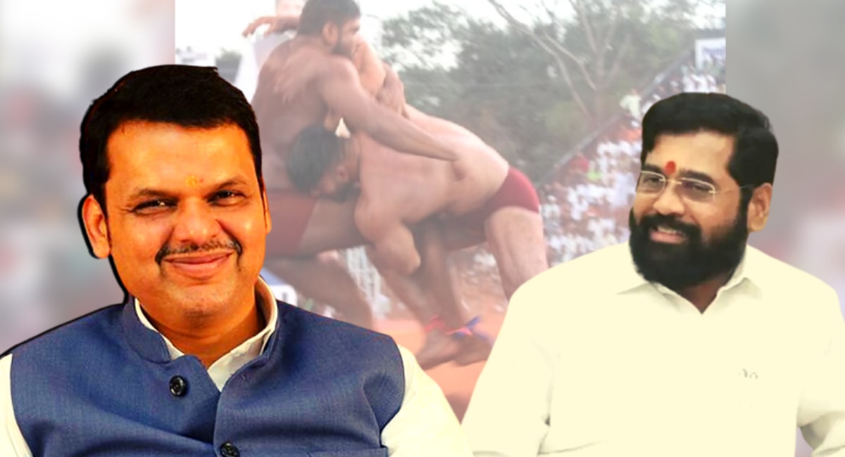 maharashtra kesari 2023 we also wrestle in politics devendra fadnavis statement in a public ...