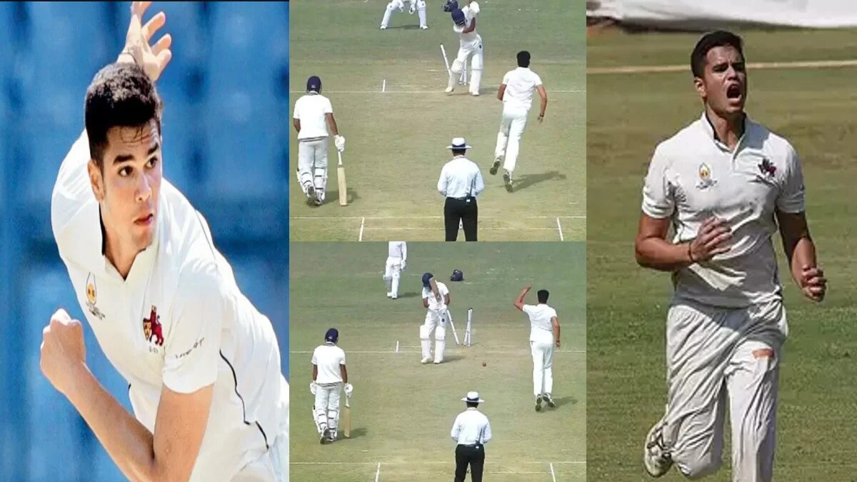 Arjun Tendulkar wreaked havoc with lethal bowling in Ranji Trophy took ...