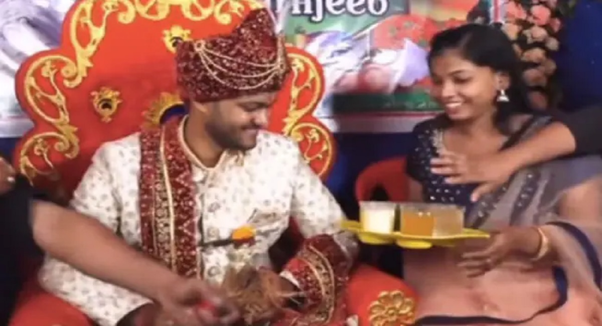 Trending Video Jija-Sali Shocking and funny in wedding viral on social media marathi news ...