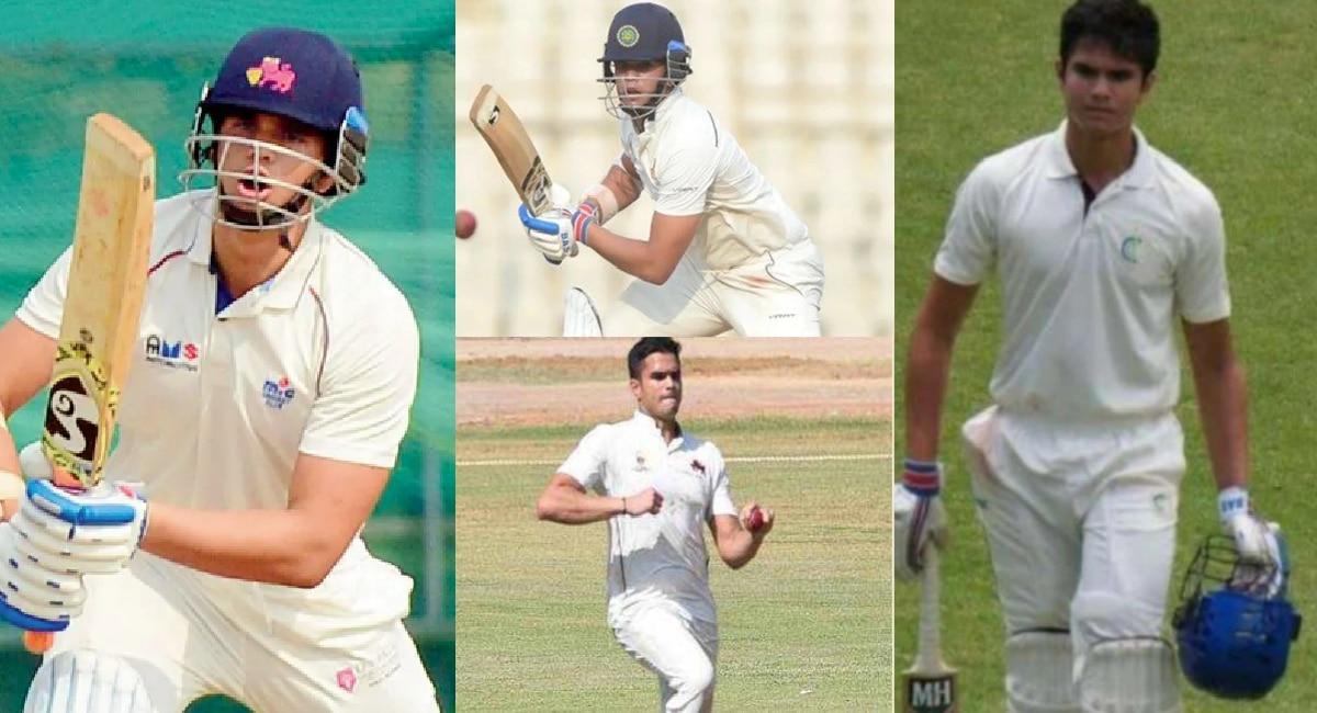 Arjun Tendulkar blasts batting once again in ranji trophy runs scored ...