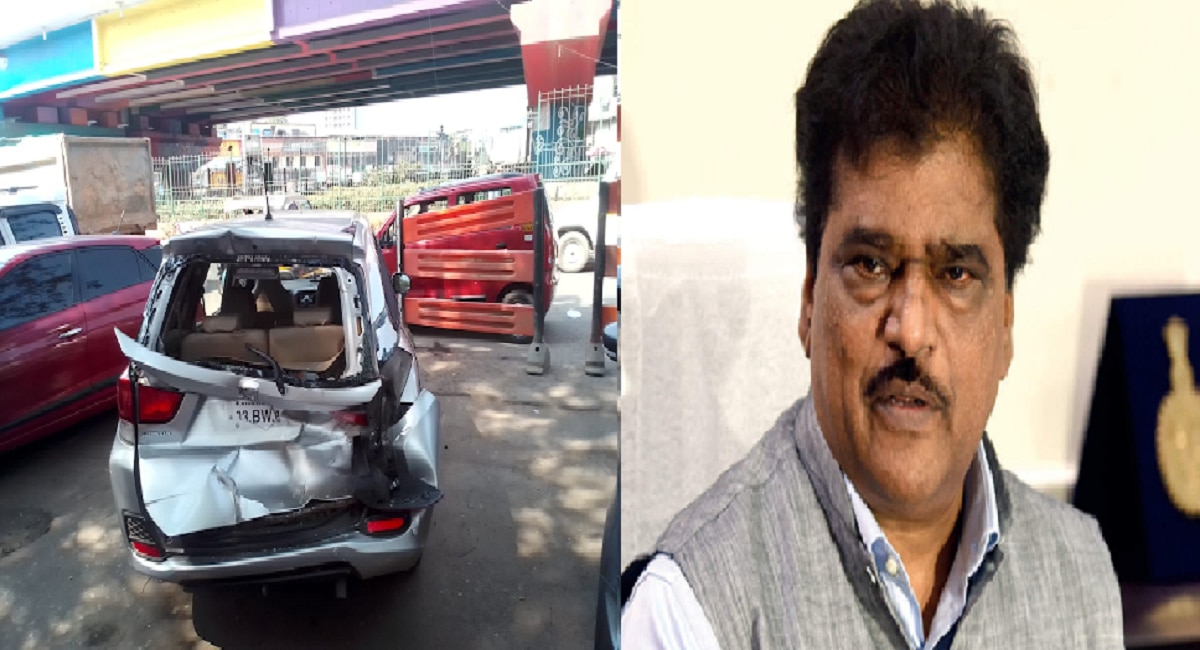 Maharashtra Former Health Minister Deepak Sawant car accident in Kashimira