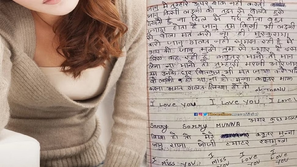 a love letter goes viral where girlfriend tries to convery angry ...