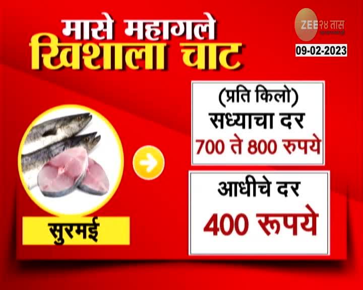 Kokan Fish Price Hikes | मतलई वाऱ्यांमुळे मच्छीमारीला ब्रेक, माशांचे दर ...