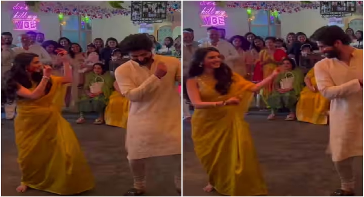 Trending Video Pregnant Woman Dance With Husband Trending song Tu Maan ...