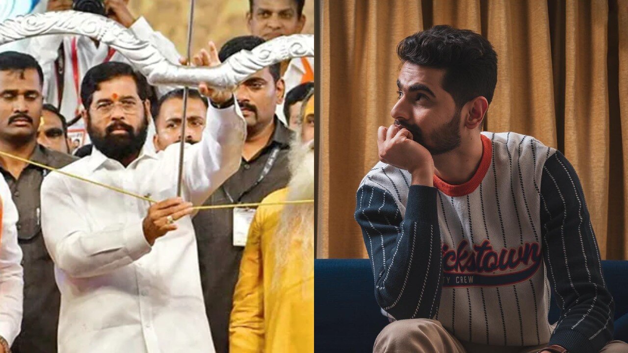 Aroh Welankar Post For CM Eknath Shinde for Shivsena symbol and name ...