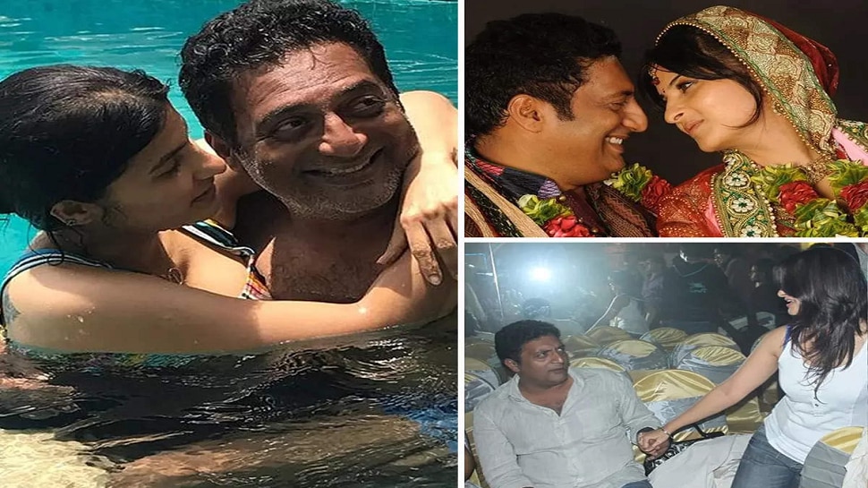Prakash Raj married a girl half his age suddenly his close up pictures ...