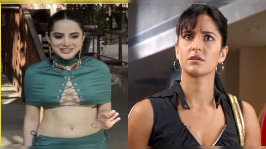 Urfi Javed च्या ड्रेसचे नाव शीला की जवानी? ऐकून Katrina ही मारेल ...