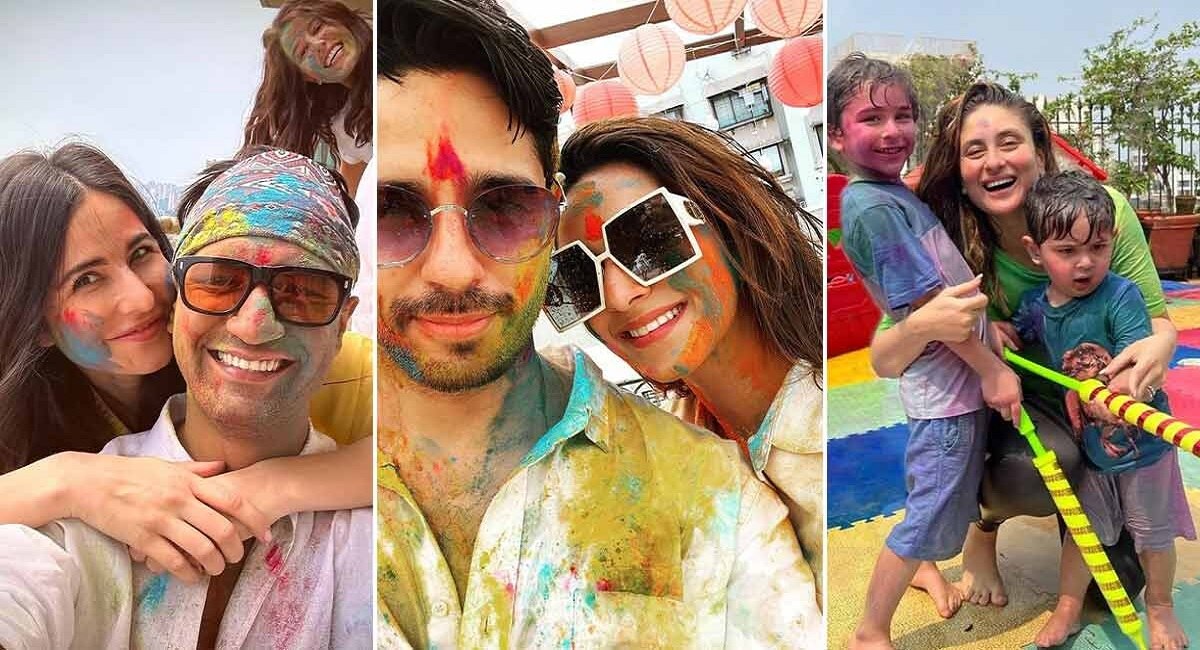Bollywood Holi 2023 Photos: बॉलिवूड कलाकारांनी खेळली होळी, रंगाने माखलेले फोटो तुम्ही पाहिले का ...
