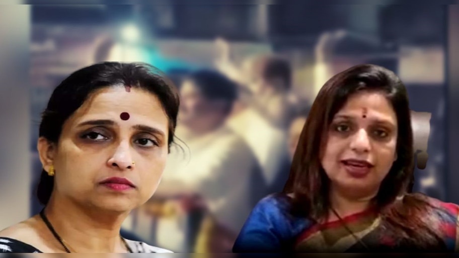 Shiv Sena spokesperson Sheetal Mhatre morphing video issue in Assembly ...