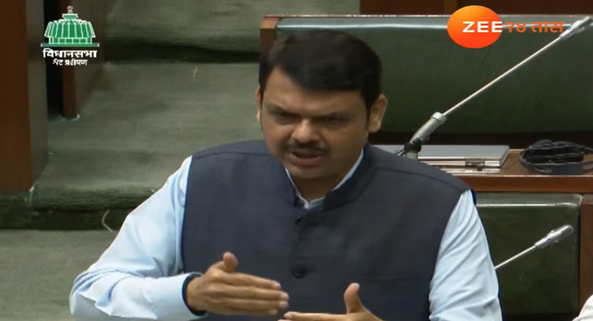 maharashtra politics Devendra Fadnavis reaction after Amruta Fadnavis filed complaint against ...