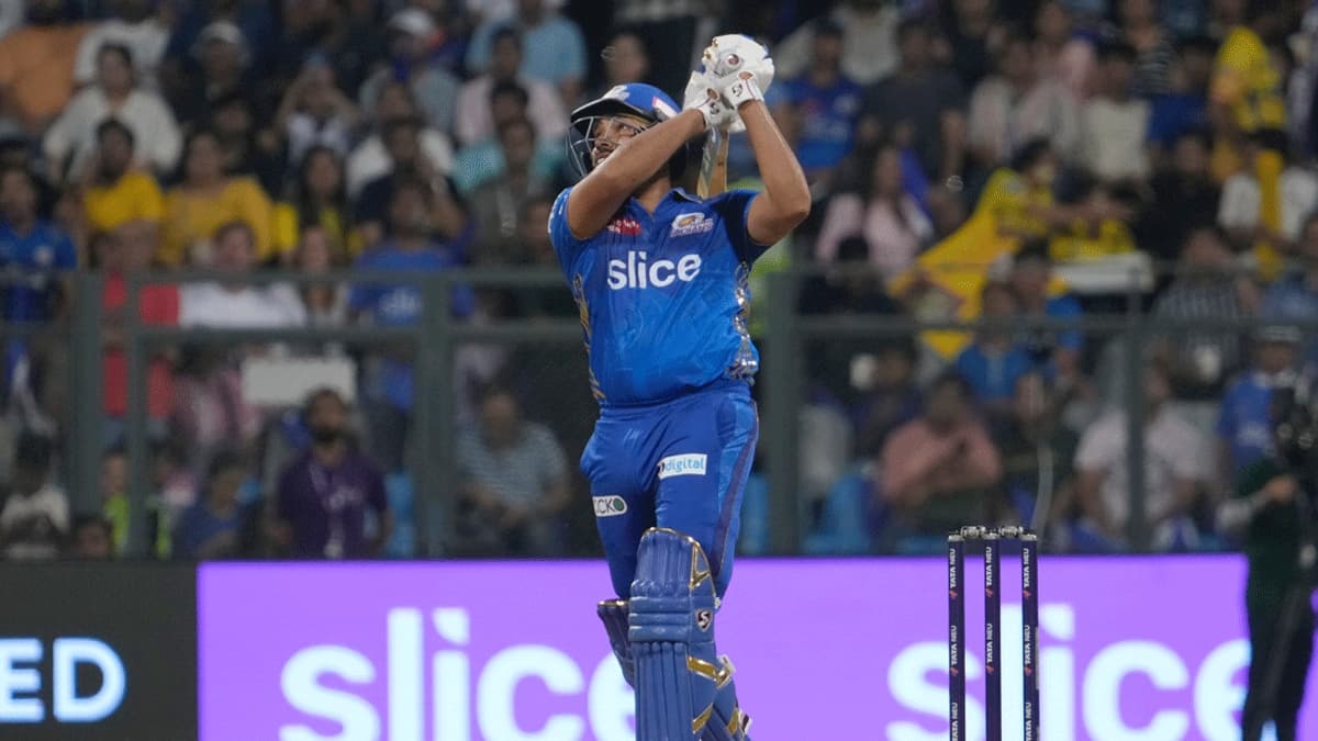 Rohit sharma New record for hitman The first player from Mumbai Indians ...