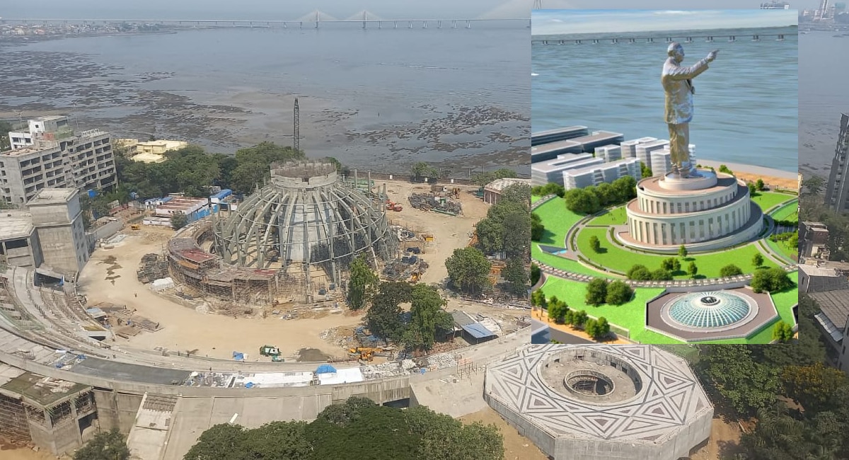 Indu Mill work completed in 2024 Dr Babasaheb Ambedkar Memorial See ...