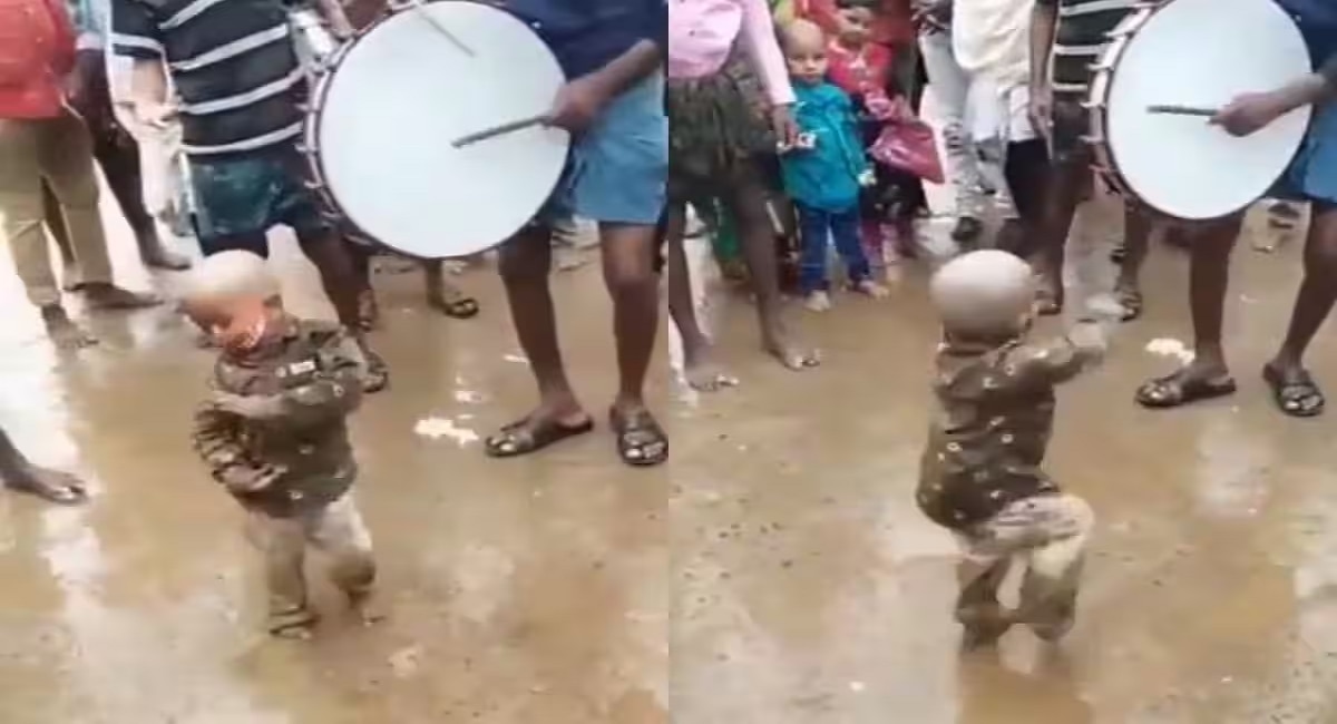 Viral Video : 'छोटा पॉकेट बडा धमाका'! 'या' चिमुकल्याचा डान्स पाहिला का ...