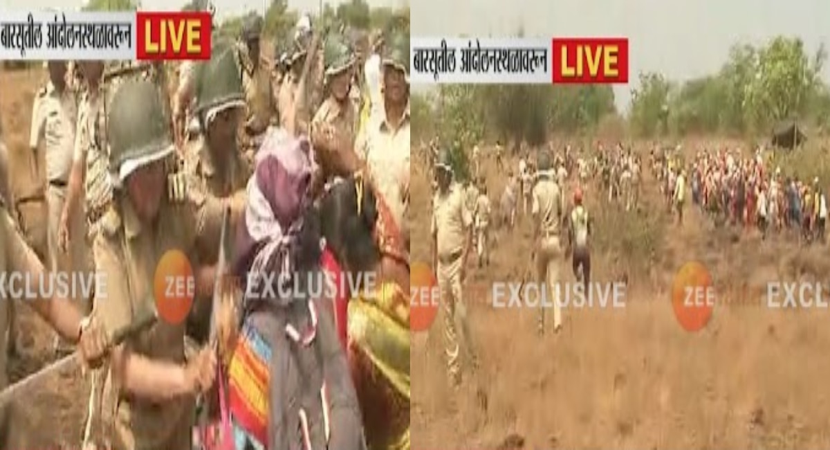 Barsu Refinery Protest police to break the movement of the villagers in ...