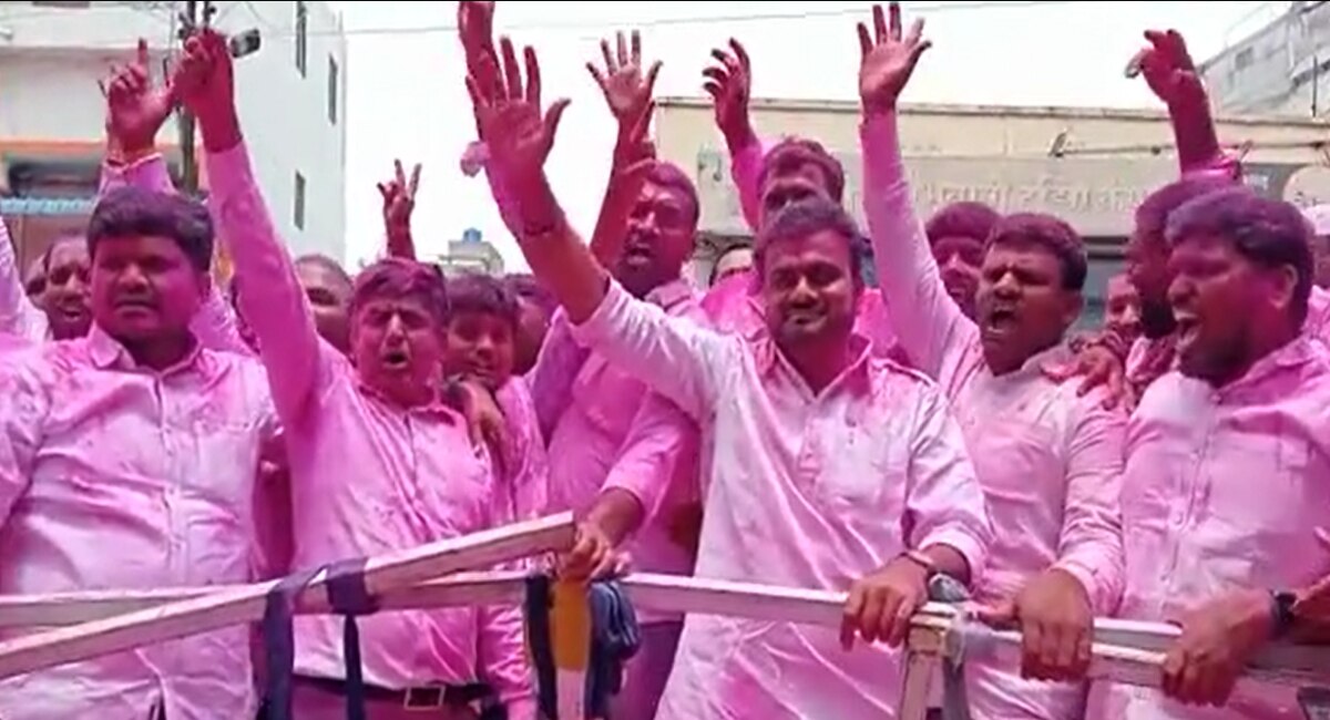 Beed krushi utpanna bazar samiti result MLA Sandeep Kshirsagar defeats ...