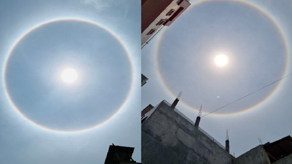 Viral Sun Halo Photos: अद्भूत नजारा! परभणीनंतर 'या' ठिकाणी दिसलं ...