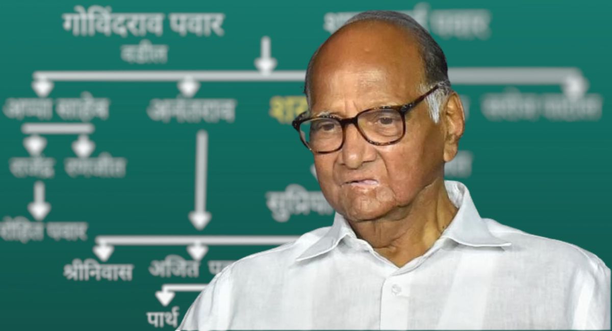 Sharad Pawar : शरद पवारांच्या कुटुंबाचा असा आहे गोतावळा, घराण्यात नेमके ...