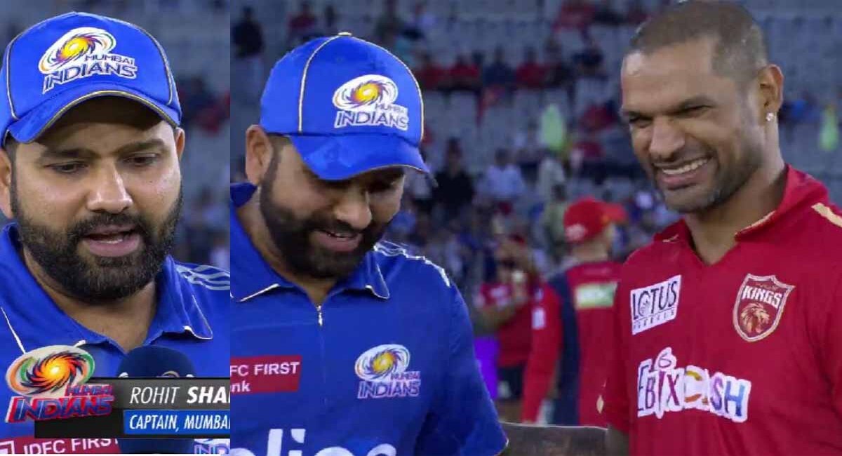 Rohit sharma took a surprising toss decision because of shikhar Dhawan ...