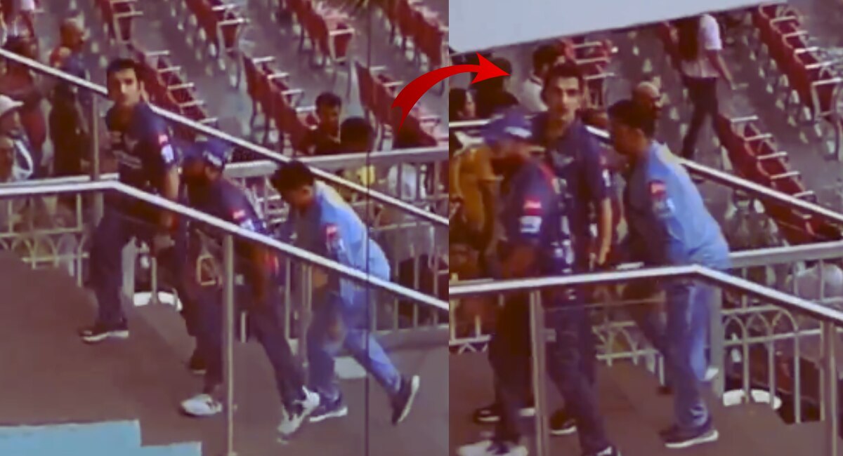 Virat चं नाव ऐकताच Gambhir पुन्हा भडकला, Dressing Room मध्ये जाताना केलं असं काही की...; पाहा ...