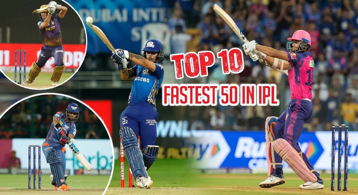 Fastest 50 In IPL: वेगवान अर्थशतक झळकावणारे 10 खेळाडू; मुंबई ...