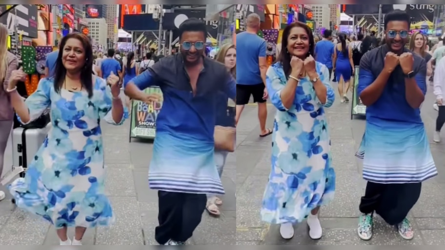 Baharala Madhumas Dance Video:अमेरिकेच्या रस्त्यावर 'बहरला हा मधुमास ...