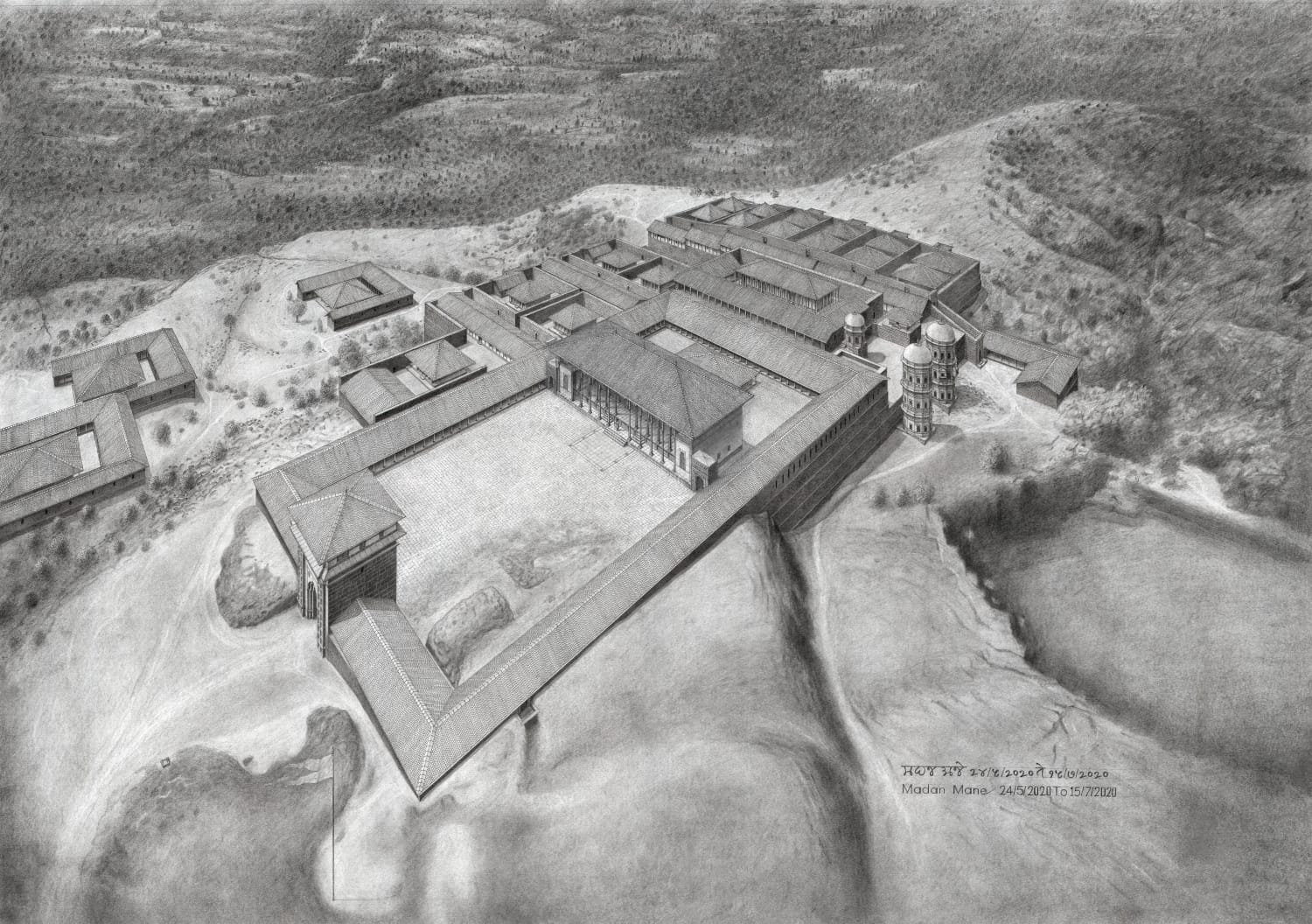 छत्रपती शिवरायांनी बांधलेला किल्ले रायगड 350 वर्षांपुर्वी कसा दिसत असेल ...