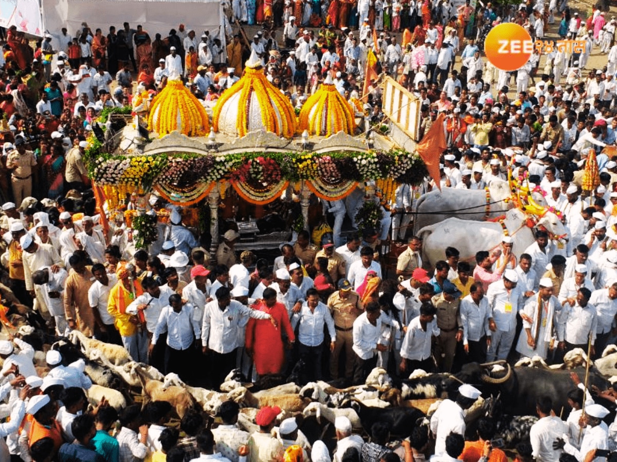 Pandharpur Wari: संत तुकाराम महाराजांच्या पालखीला काटेवाडीत का घातलं ...