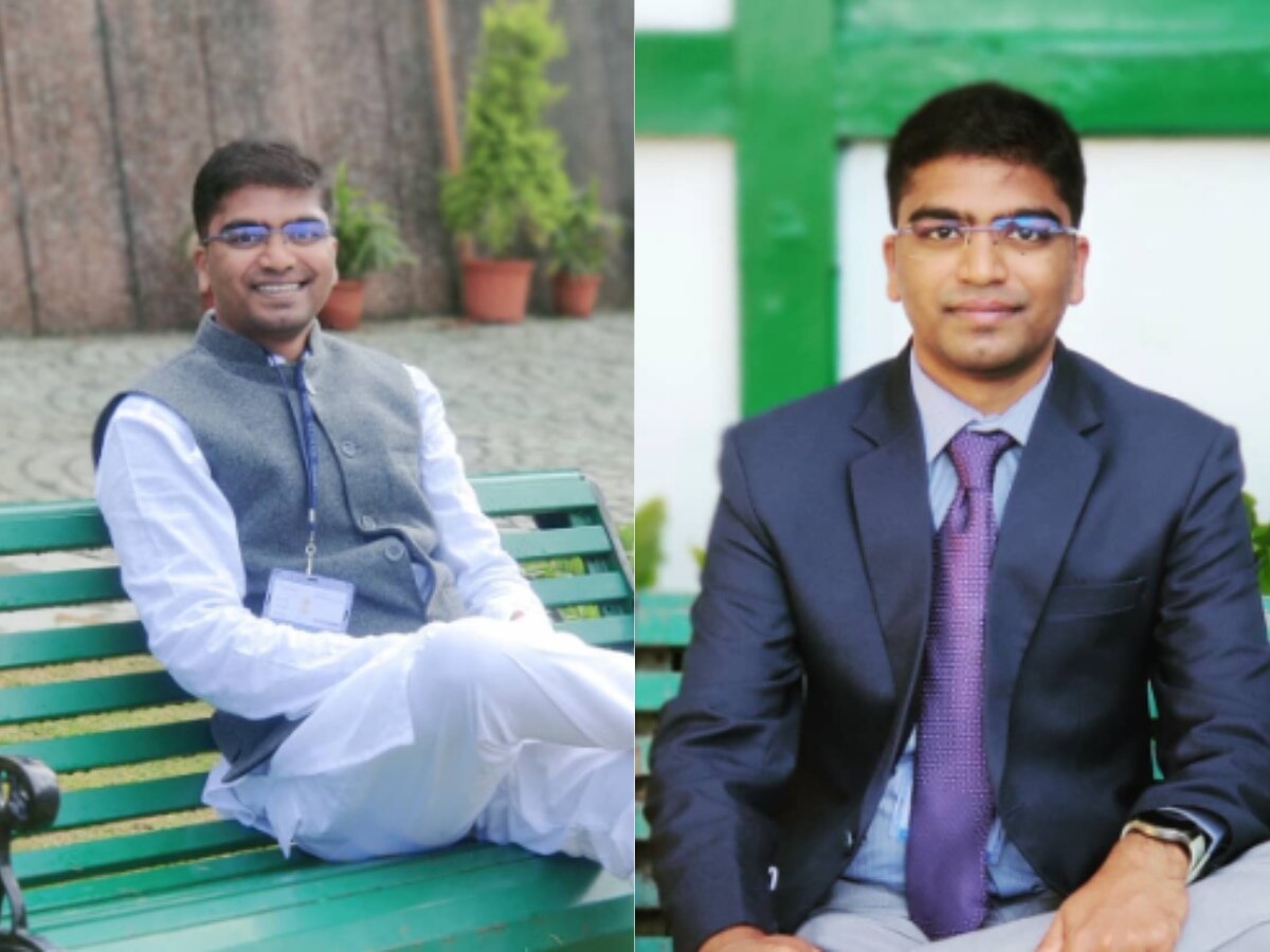 IAS Success Story Anshuman Raj Preparing for UPSC by sitting under the ...